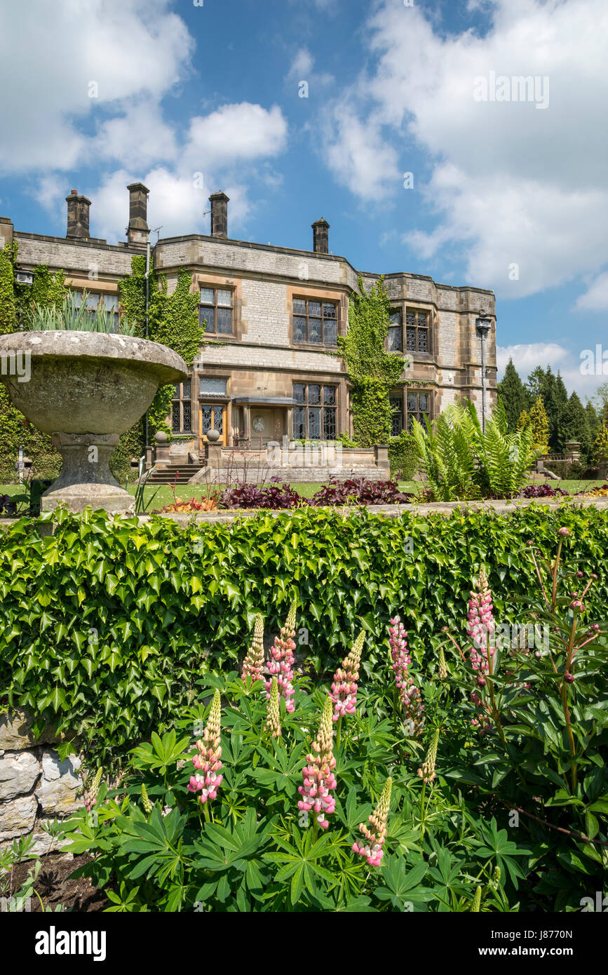 Thornbridge hall gardens near Great Longstone, Derbyshire, England ...