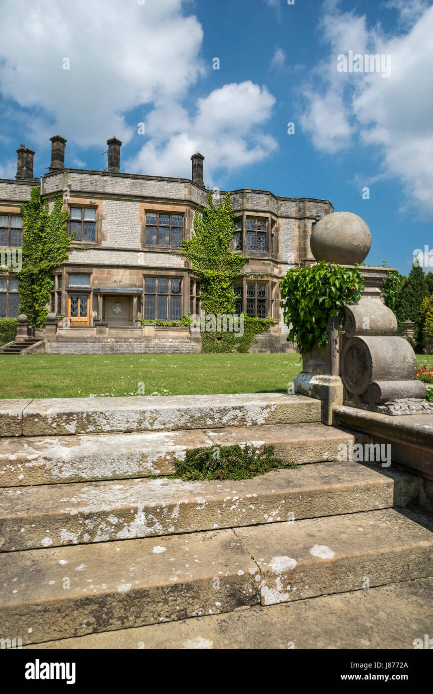 Thornbridge hall gardens near Great Longstone, Derbyshire, England ...