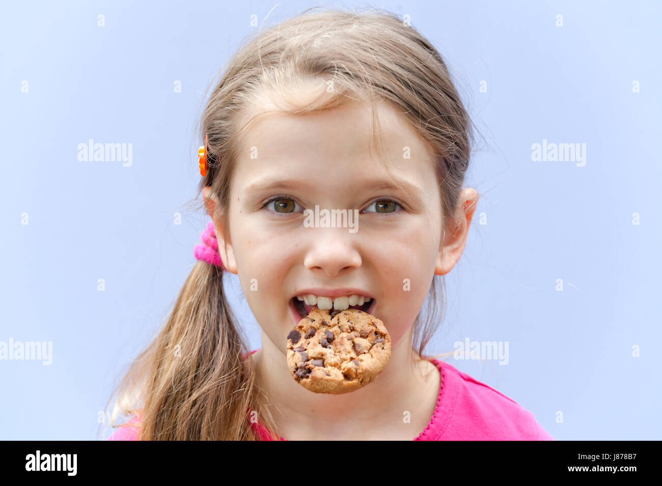 female portrait human human being biscuits cookies young younger child ...