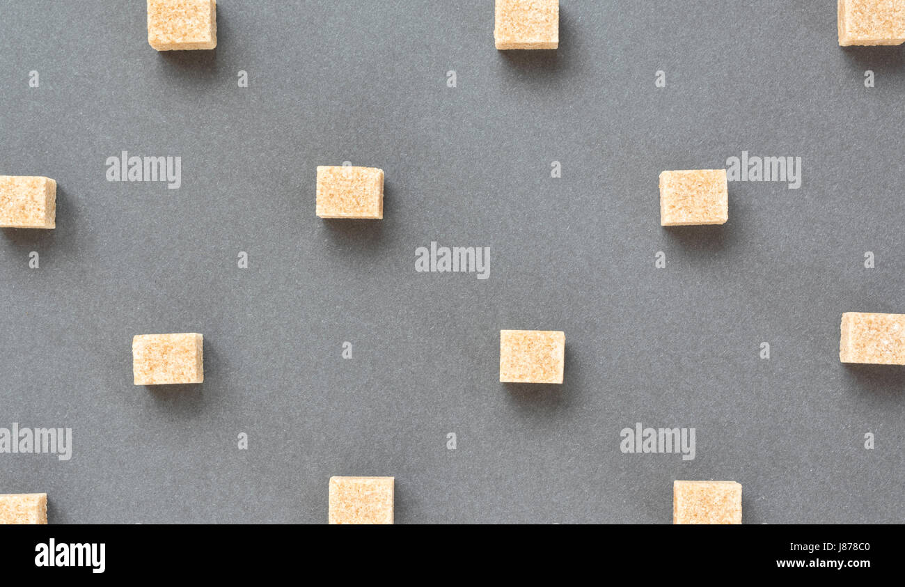 Sugar cubes pattern. Top view Stock Photo - Alamy