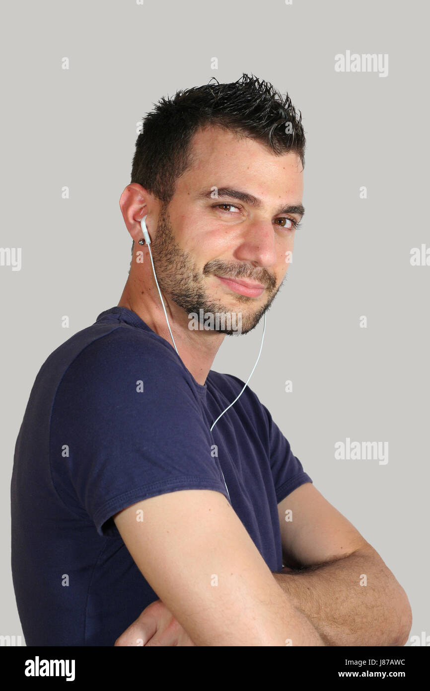 disco, music, male, masculine, party, celebration, player, earphones ...