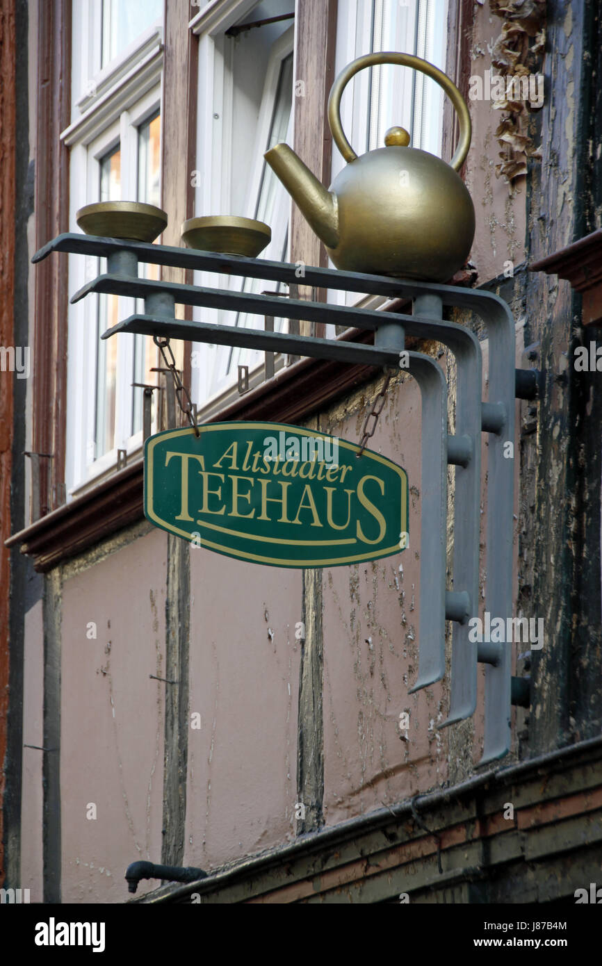 tea, bracket, shop sign, shops, tea-shop, retail shop, shop, department ...