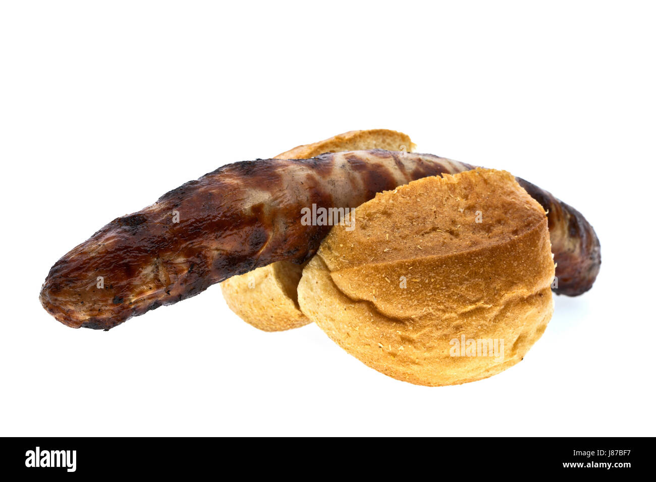 sausage, thuringia, grill, barbecue, barbeque, roll, kaiser, food ...