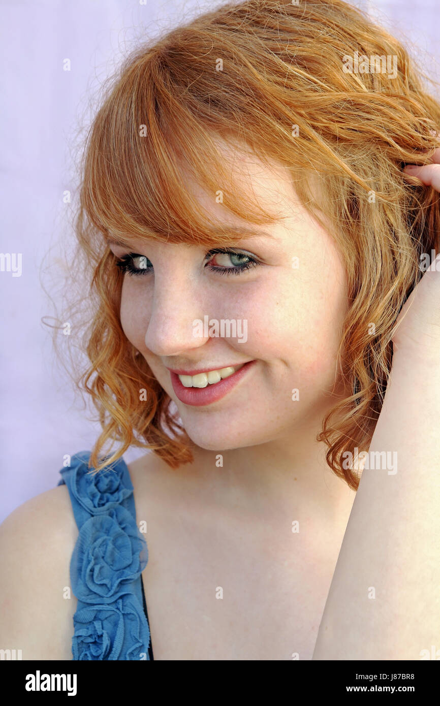 sweet dimples while smiling Stock Photo - Alamy