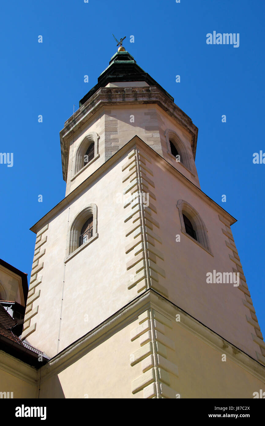 tower, church, steeple, style of construction, architecture ...