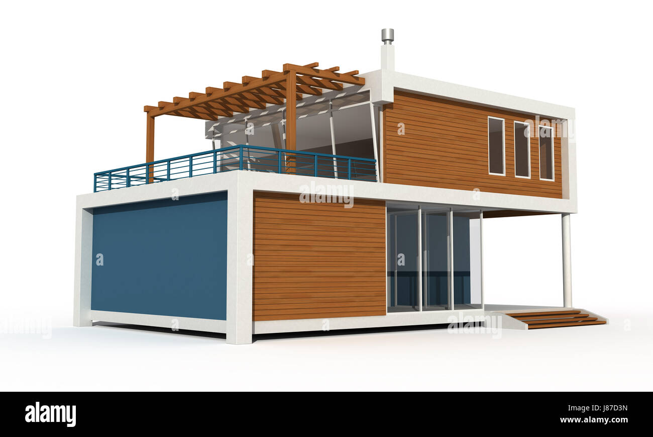 house, building, isolated, style of construction, architecture ...