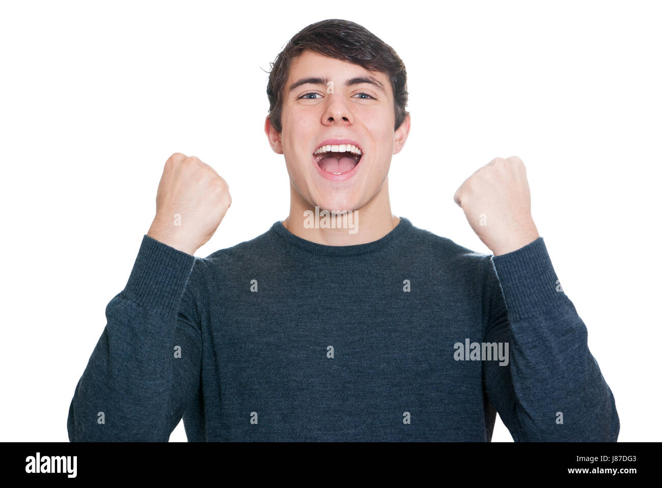man with success Stock Photo - Alamy