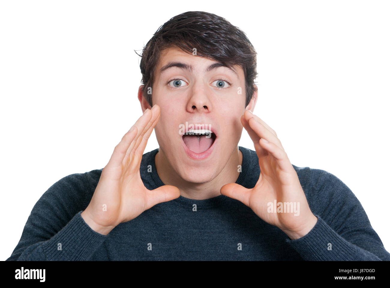 Human mouth roar hi-res stock photography and images - Alamy