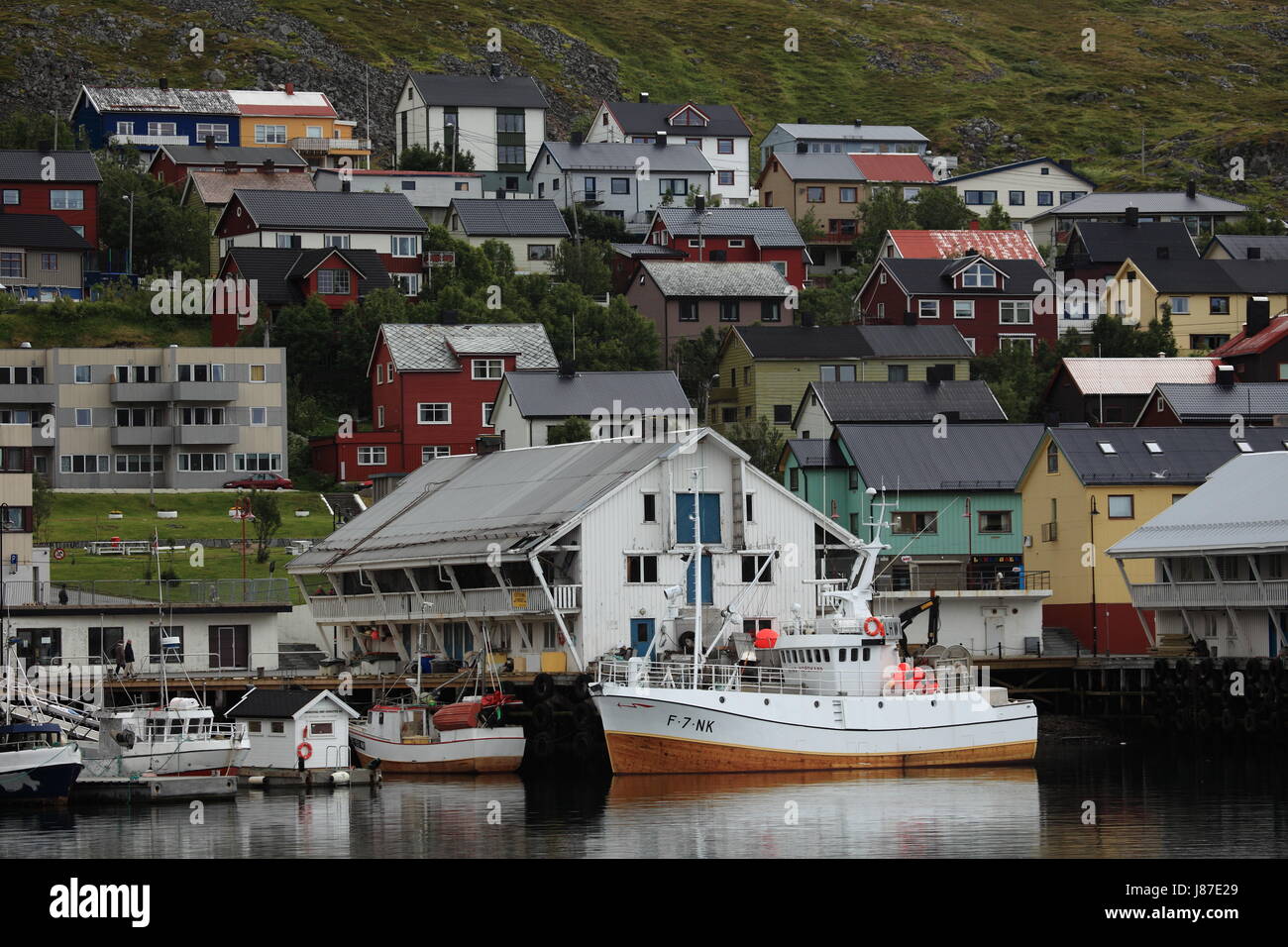norway, fjord, gas, scandinavia, cruise, fishing ship, tanker, house ...