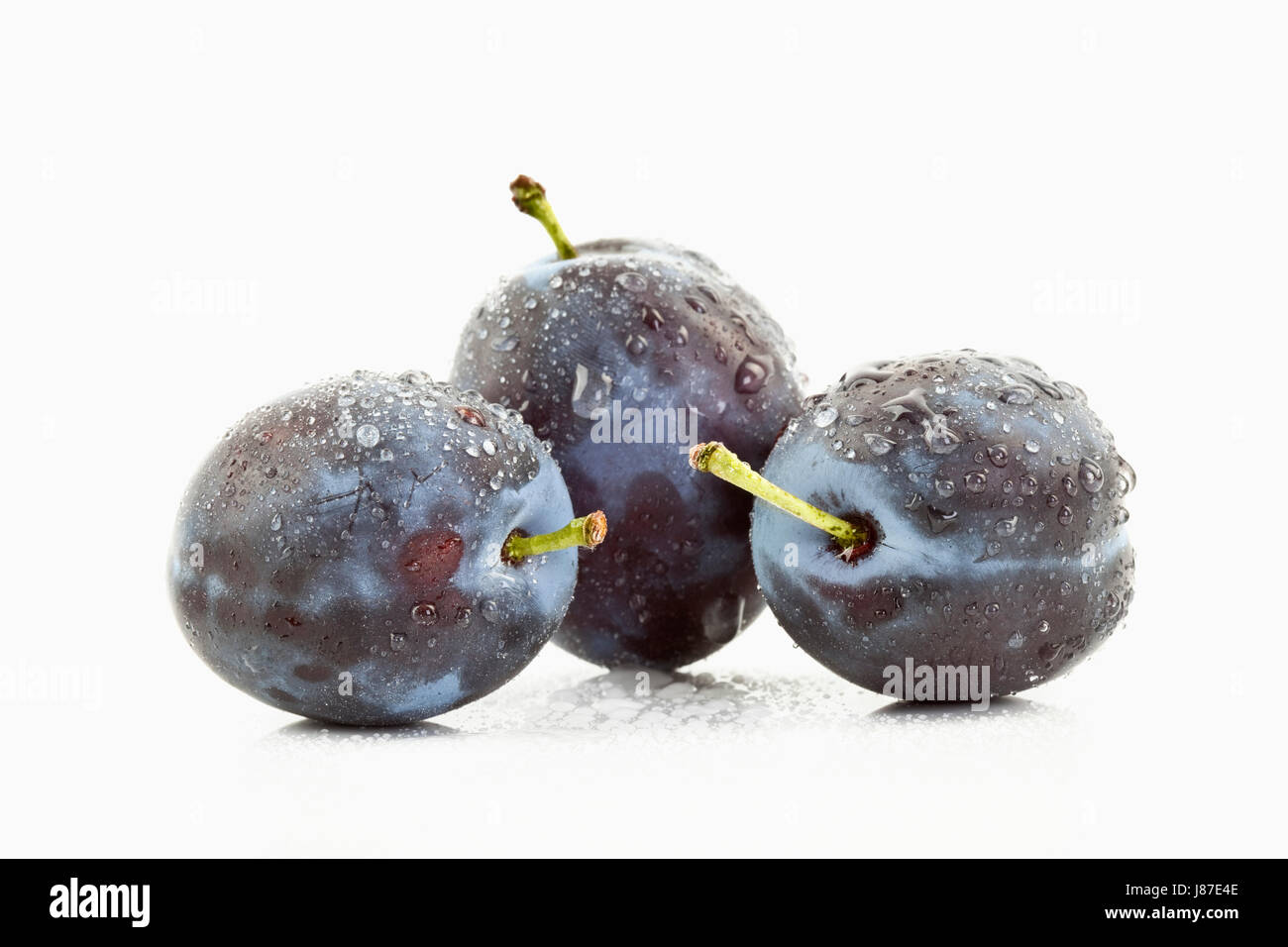 Close up harvest plums Cut Out Stock Images & Pictures - Alamy