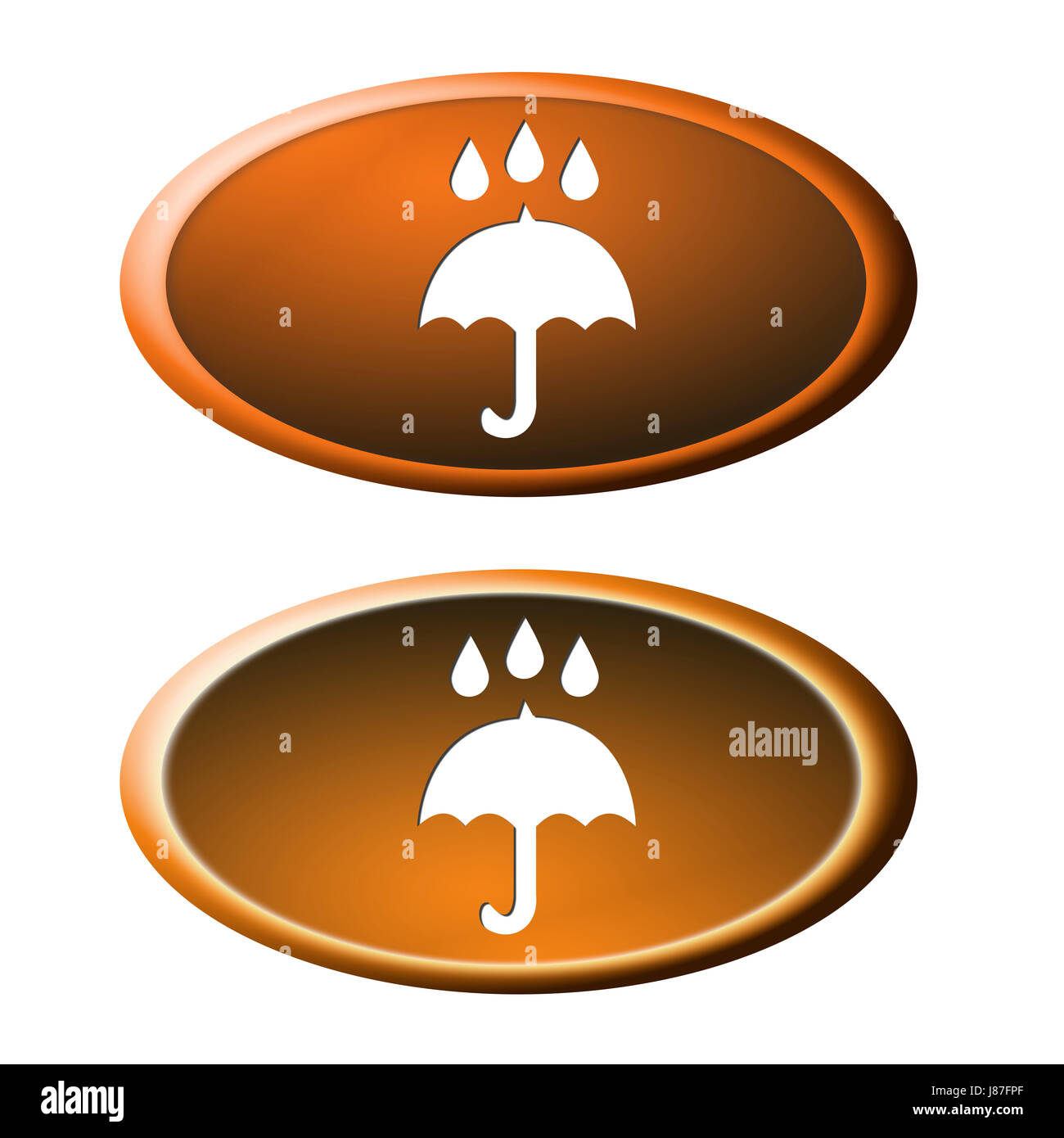 Rain raining damp Cut Out Stock Images & Pictures - Alamy