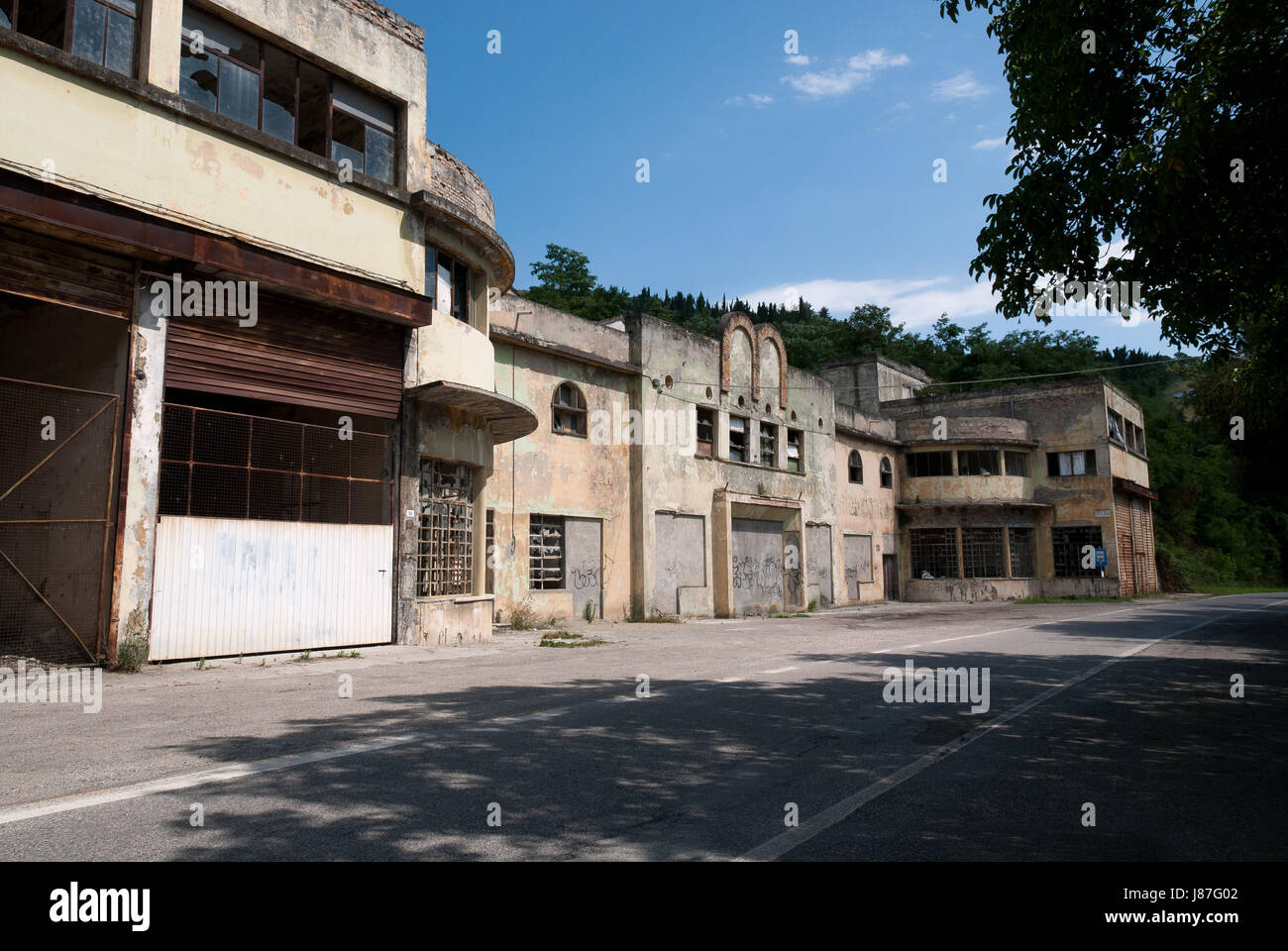 industry, work, factory, style of construction, architecture ...