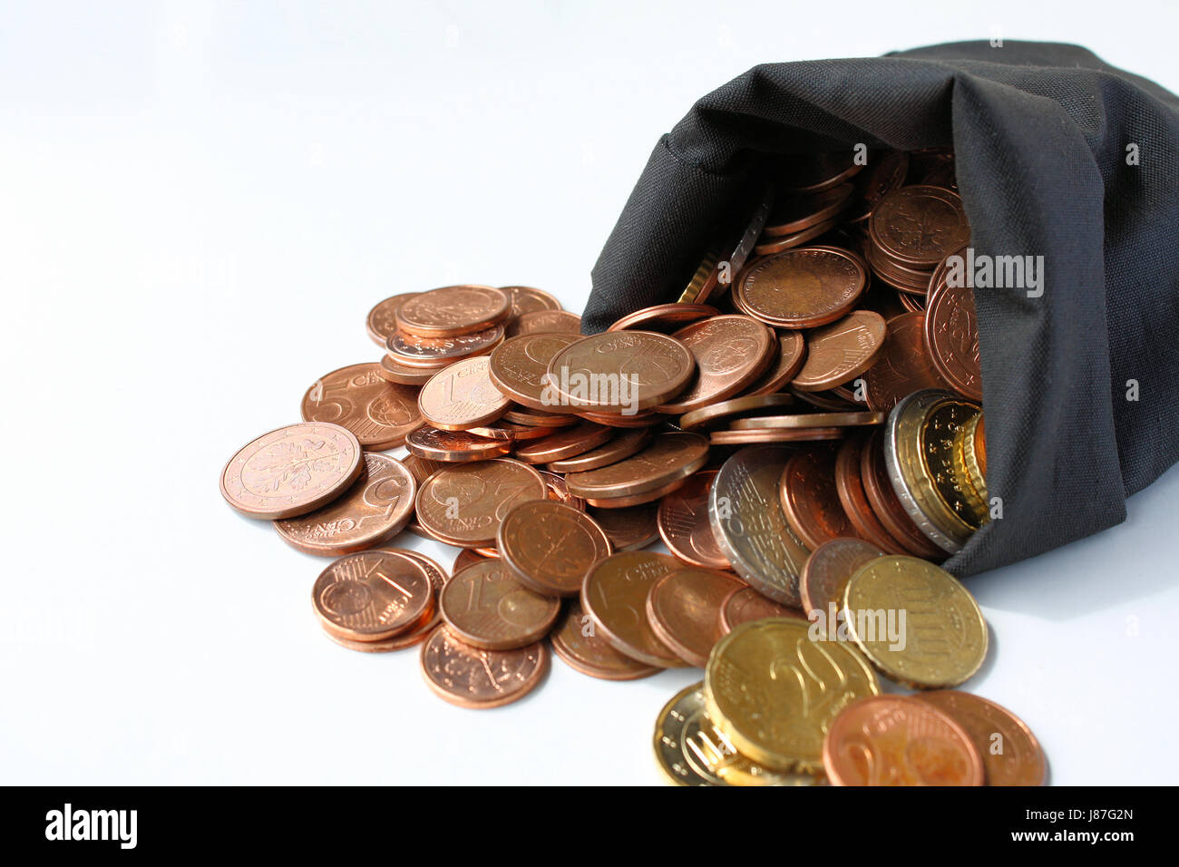 euro, lie, lying, lies, coins, bag, symbolism, cent, purse, wallet ...