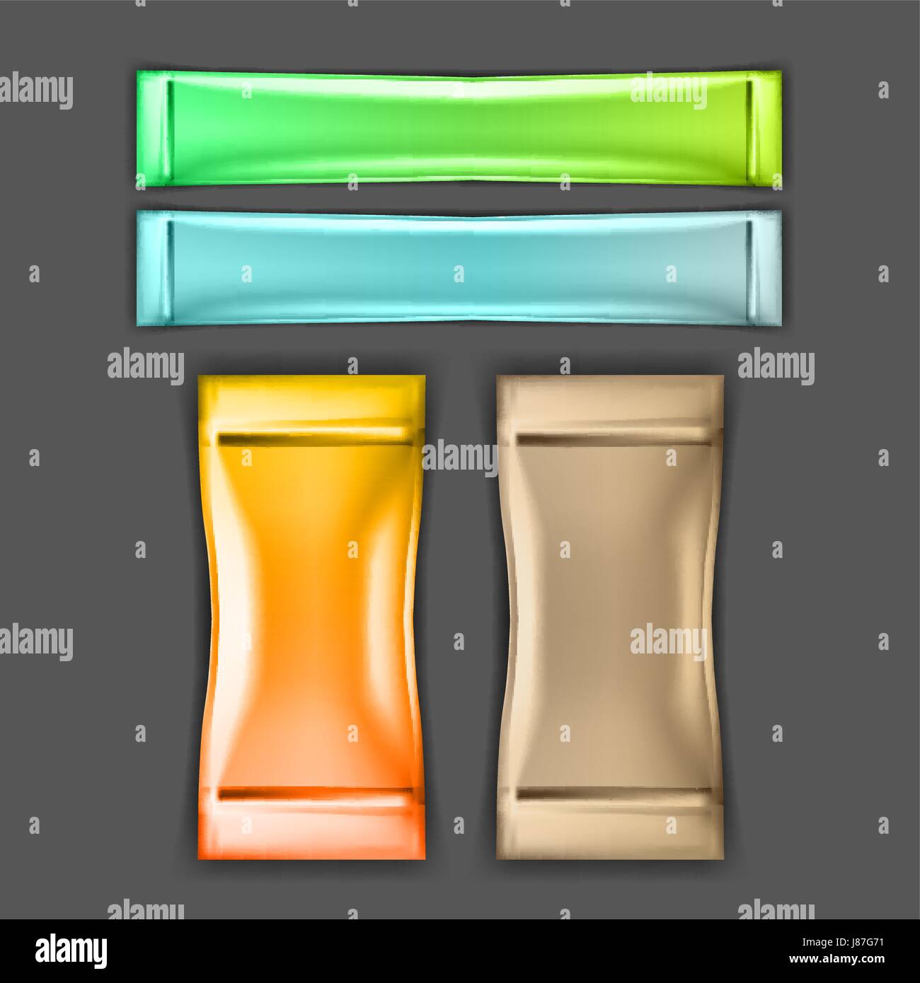 Mockup template for branding and product designs. Isolated realistic ...