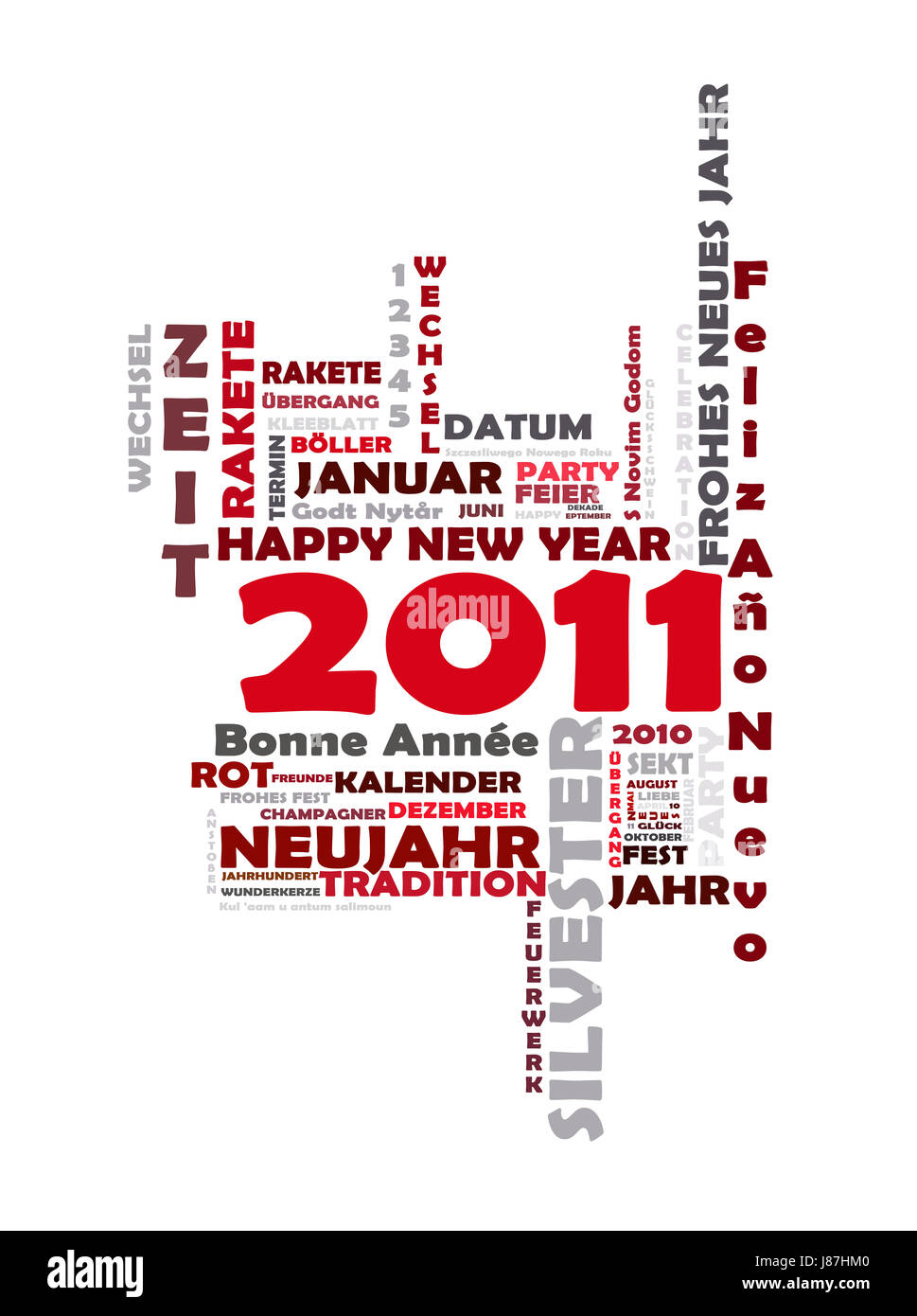 the year 2011 Stock Photo - Alamy