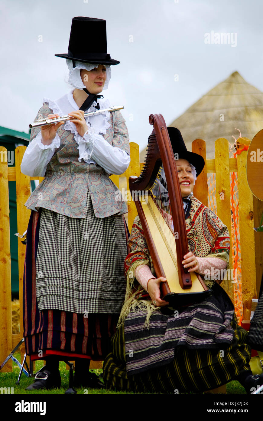 Traditional Welsh Group Stock Photo - Alamy