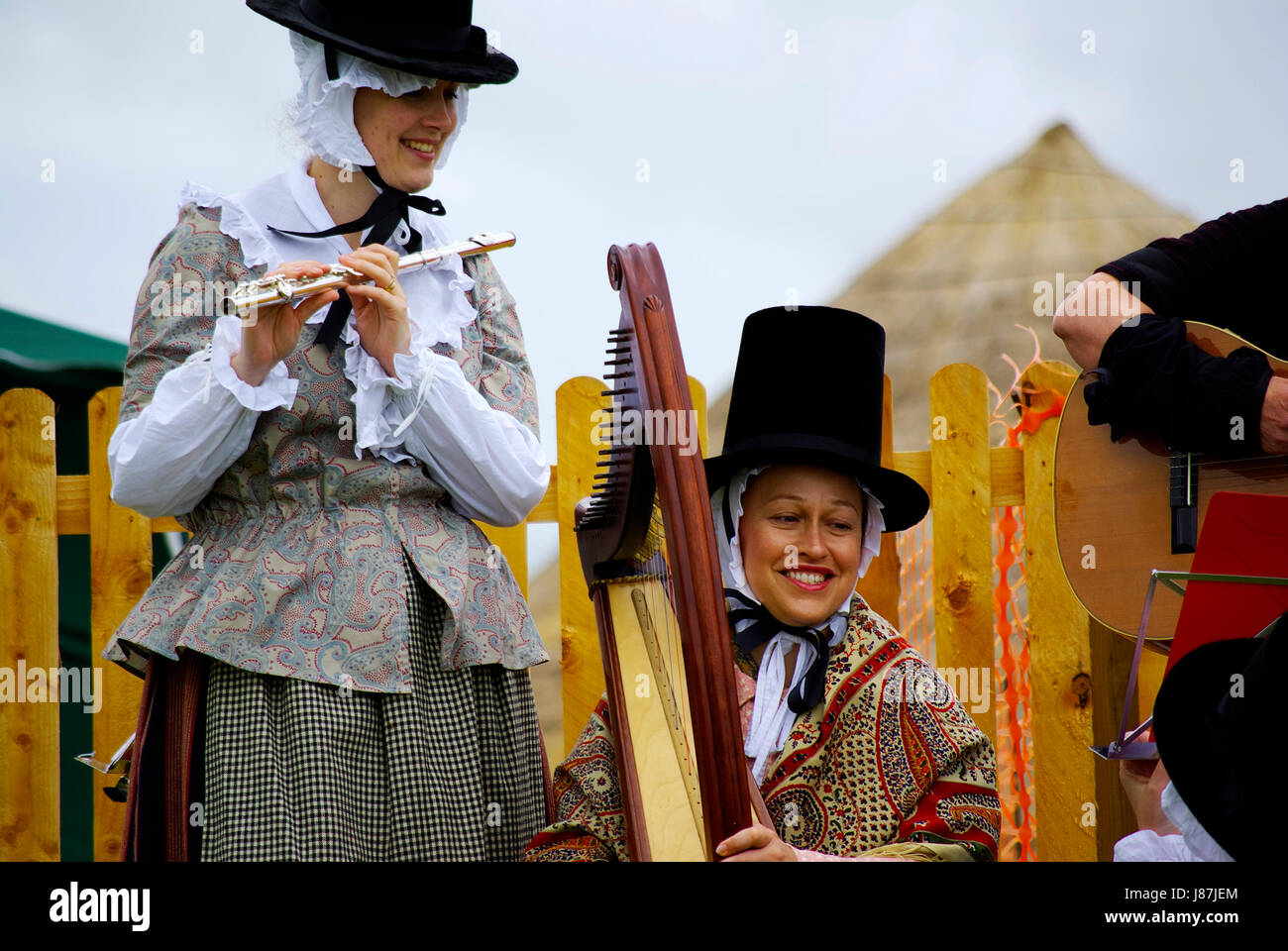 Traditional Welsh Group Stock Photo - Alamy