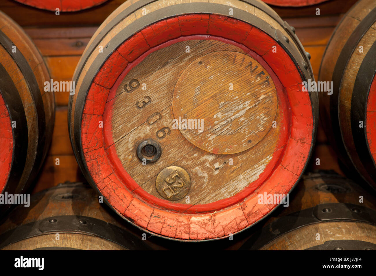 vessel, stacked, beer barrel, barrel, packing, packaging, drink ...