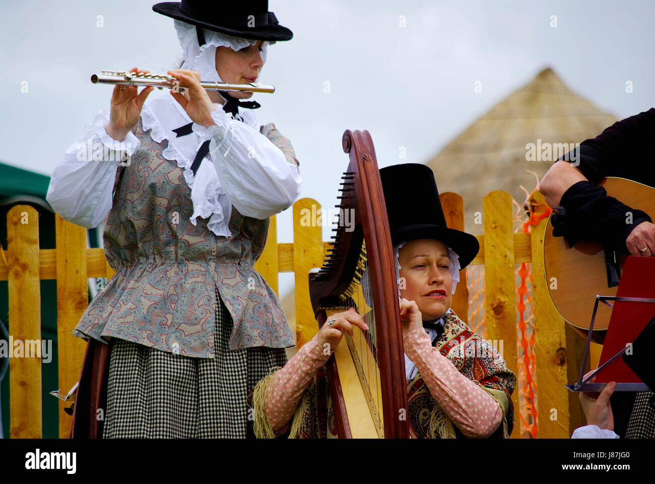 Traditional Welsh Group Stock Photo - Alamy