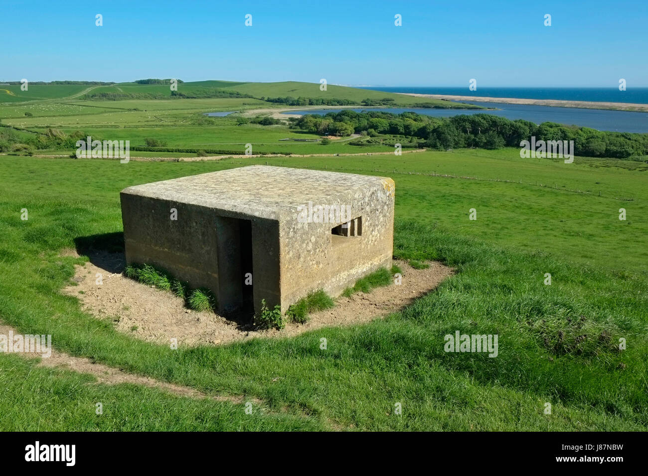 World war 2 pill box hi-res stock photography and images - Alamy