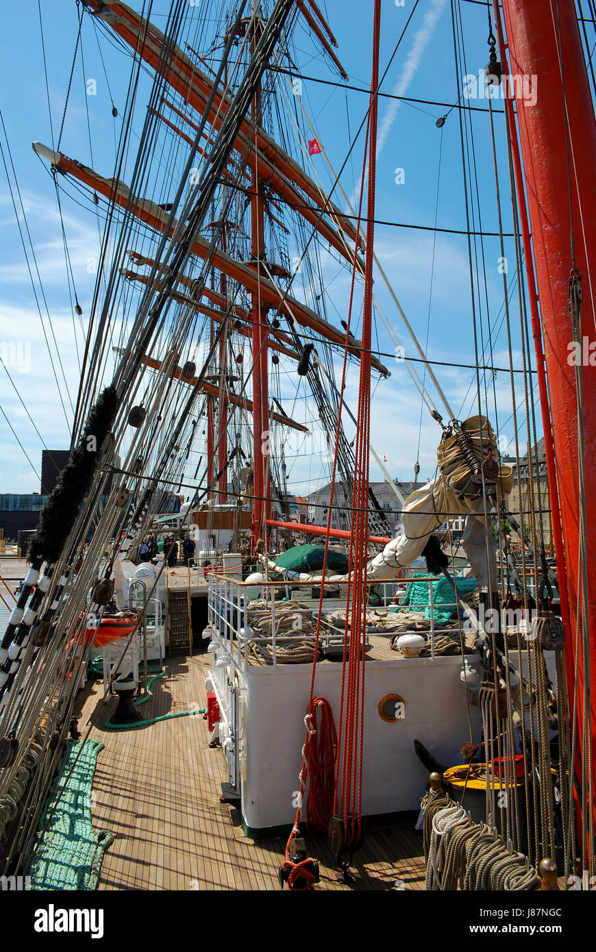 mast, boat, rigging, deck, ship, sailing, rowing boat, sailing boat ...