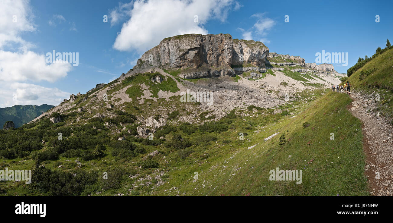Hiking summit hoher ifen hi-res stock photography and images - Alamy