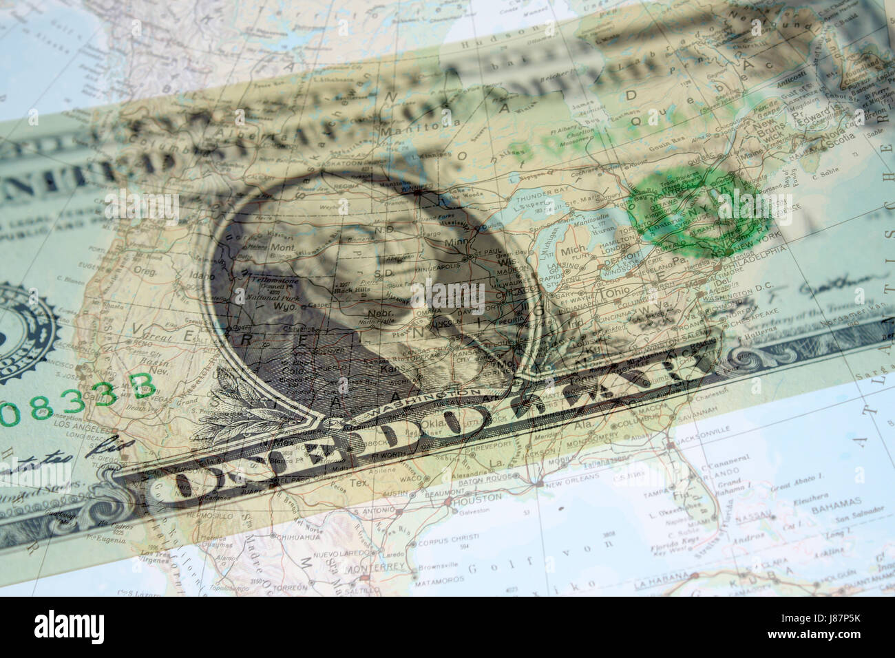 dollar, dollars, american, usa, bank note, atlas, map of the world, map ...