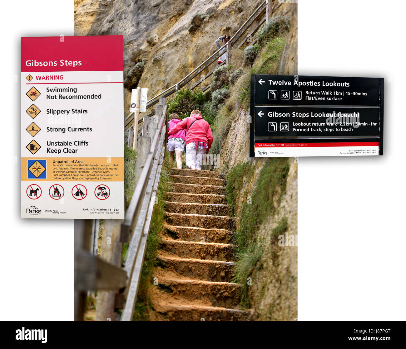 Gibsons steps hi-res stock photography and images - Alamy