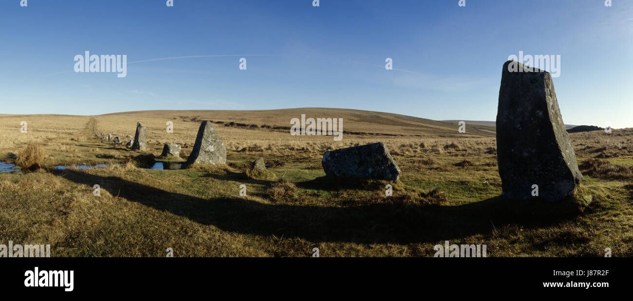blue, england, sight, view, outlook, perspective, vista, panorama ...