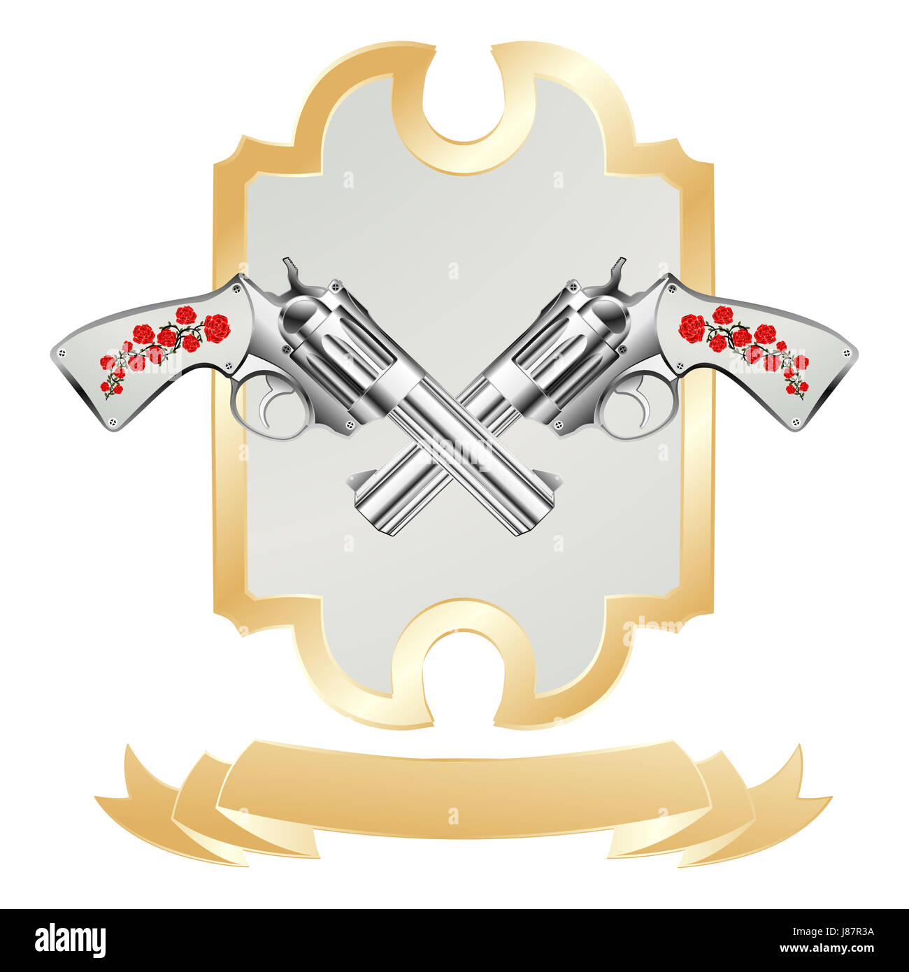 golden, barrel, gun, firearm, colt, arm, weapon, backdrop, background ...