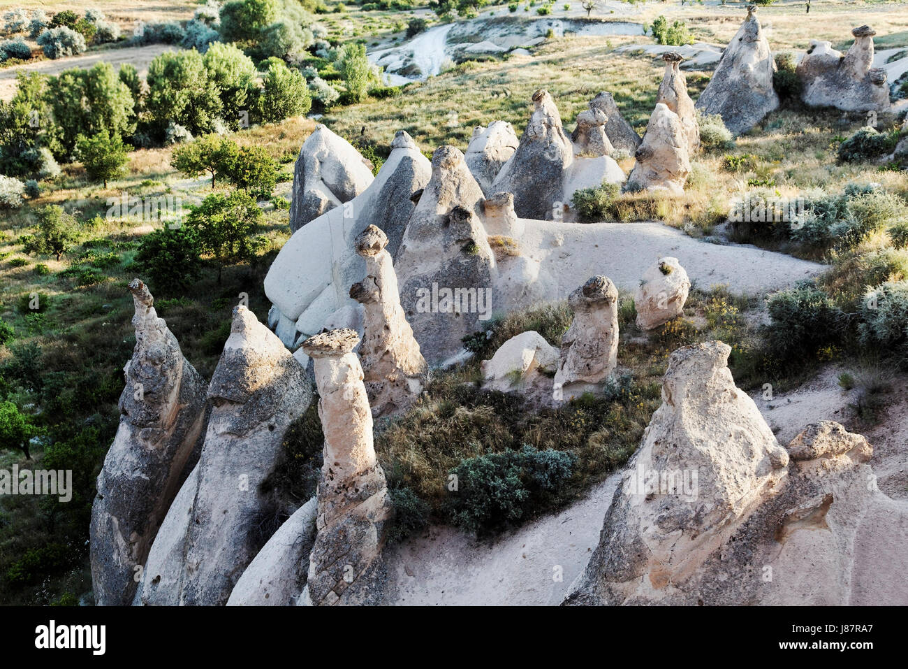turkey, landscape, scenery, countryside, nature, aerial, cappadocia ...