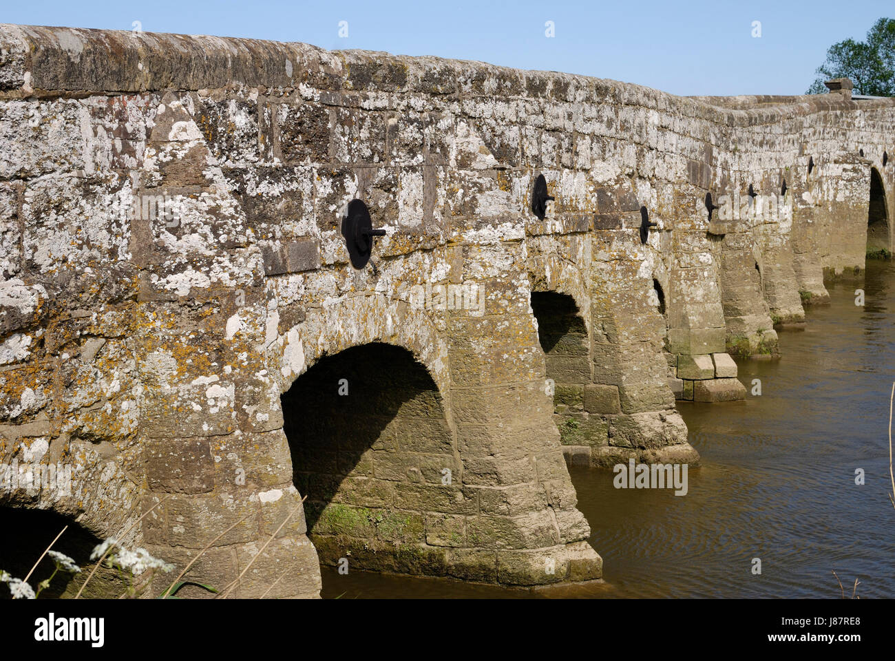 bridge, england, river, water, monument, medieval, old, ancient, sussex ...