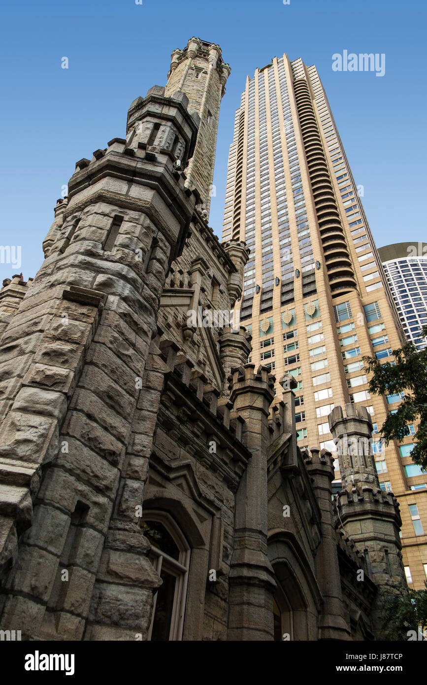 Water tower place chicago hi-res stock photography and images - Alamy