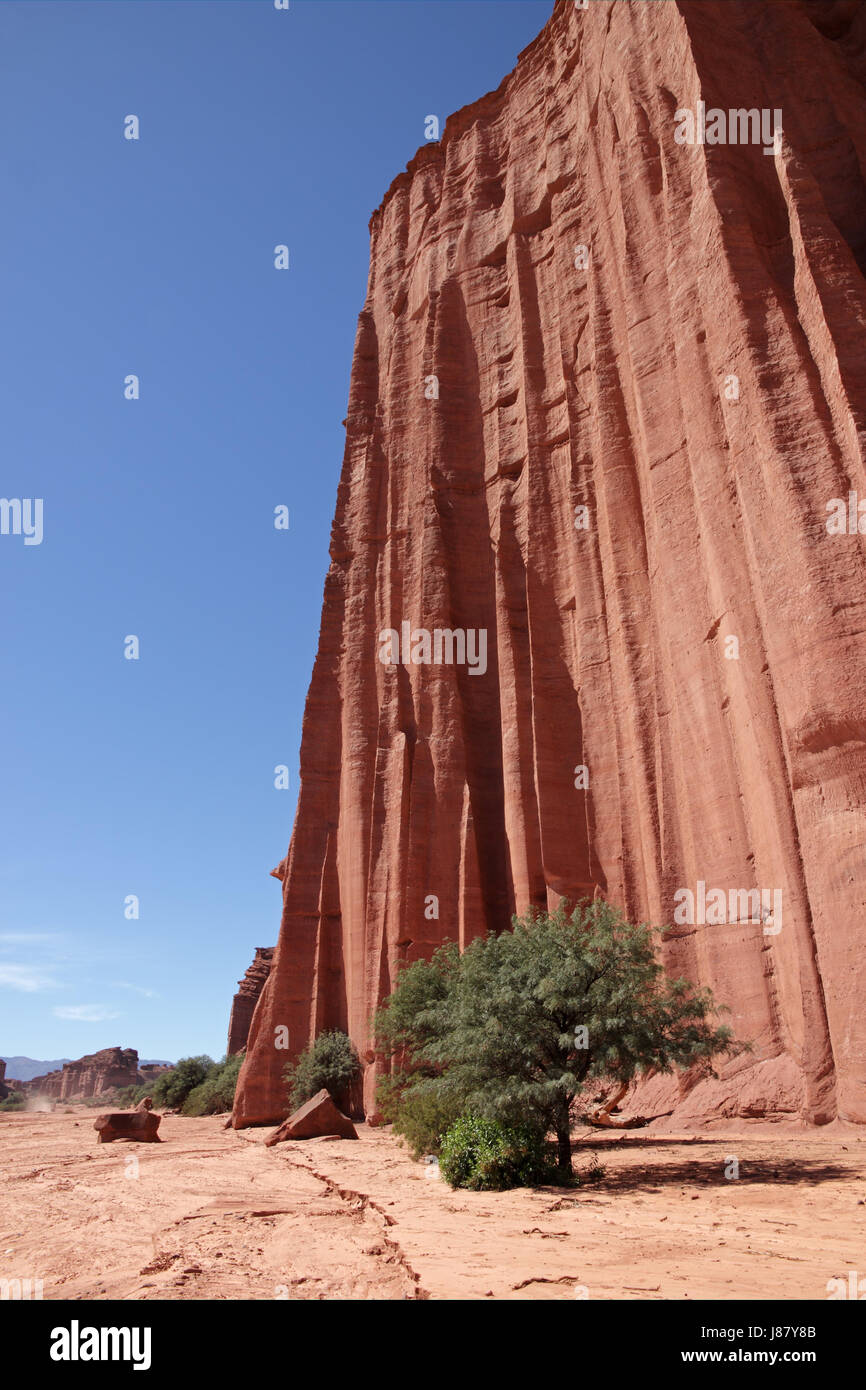 rock, argentina, sandstone, cliff, landscape, scenery, countryside ...
