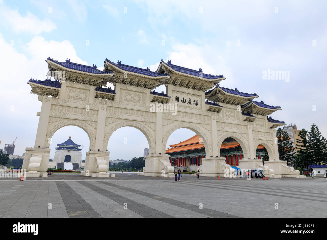 A famous monument, landmark and tourist attraction erected in memory of ...