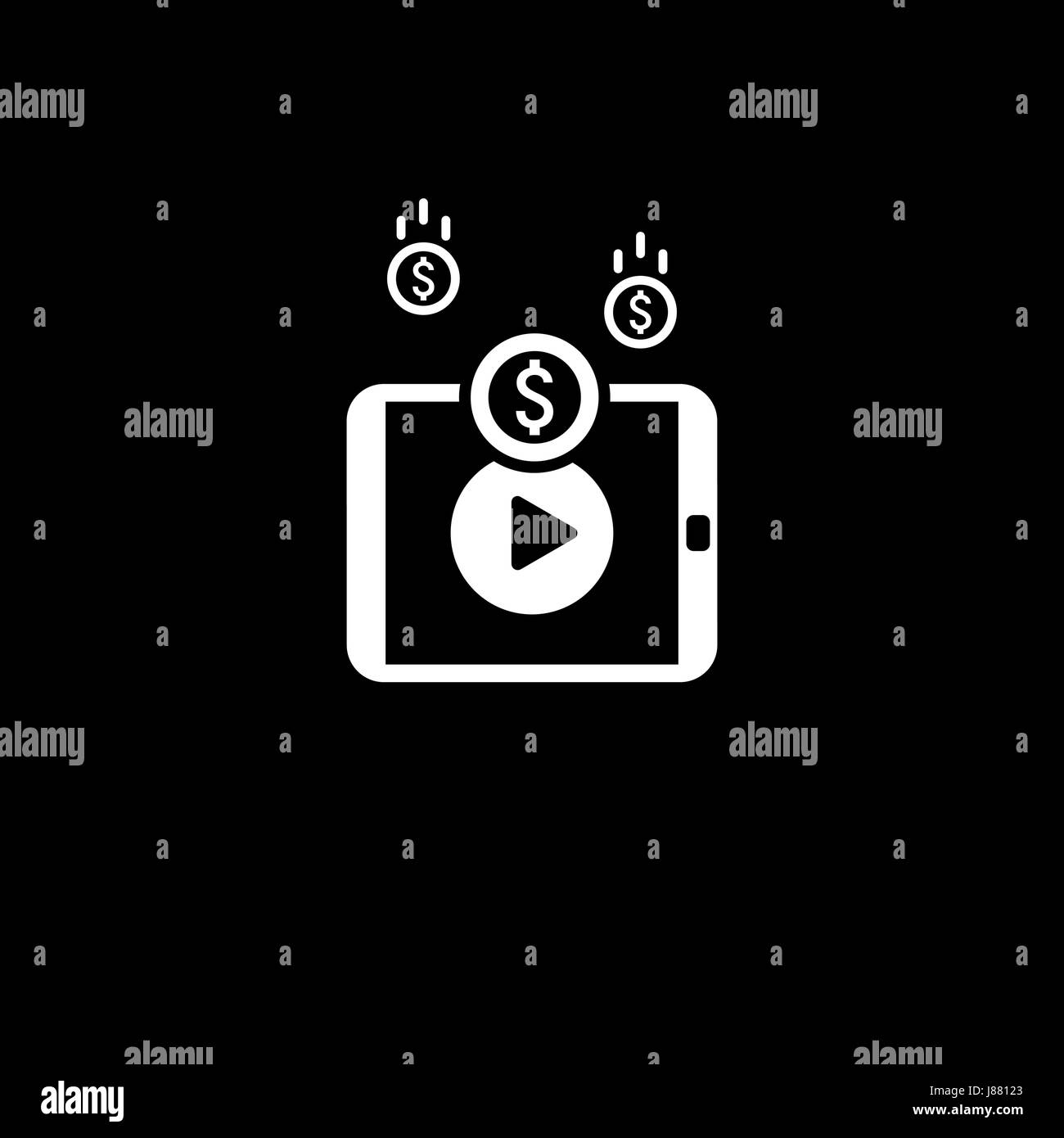 Banking concept cash dollar Stock Vector Images - Alamy