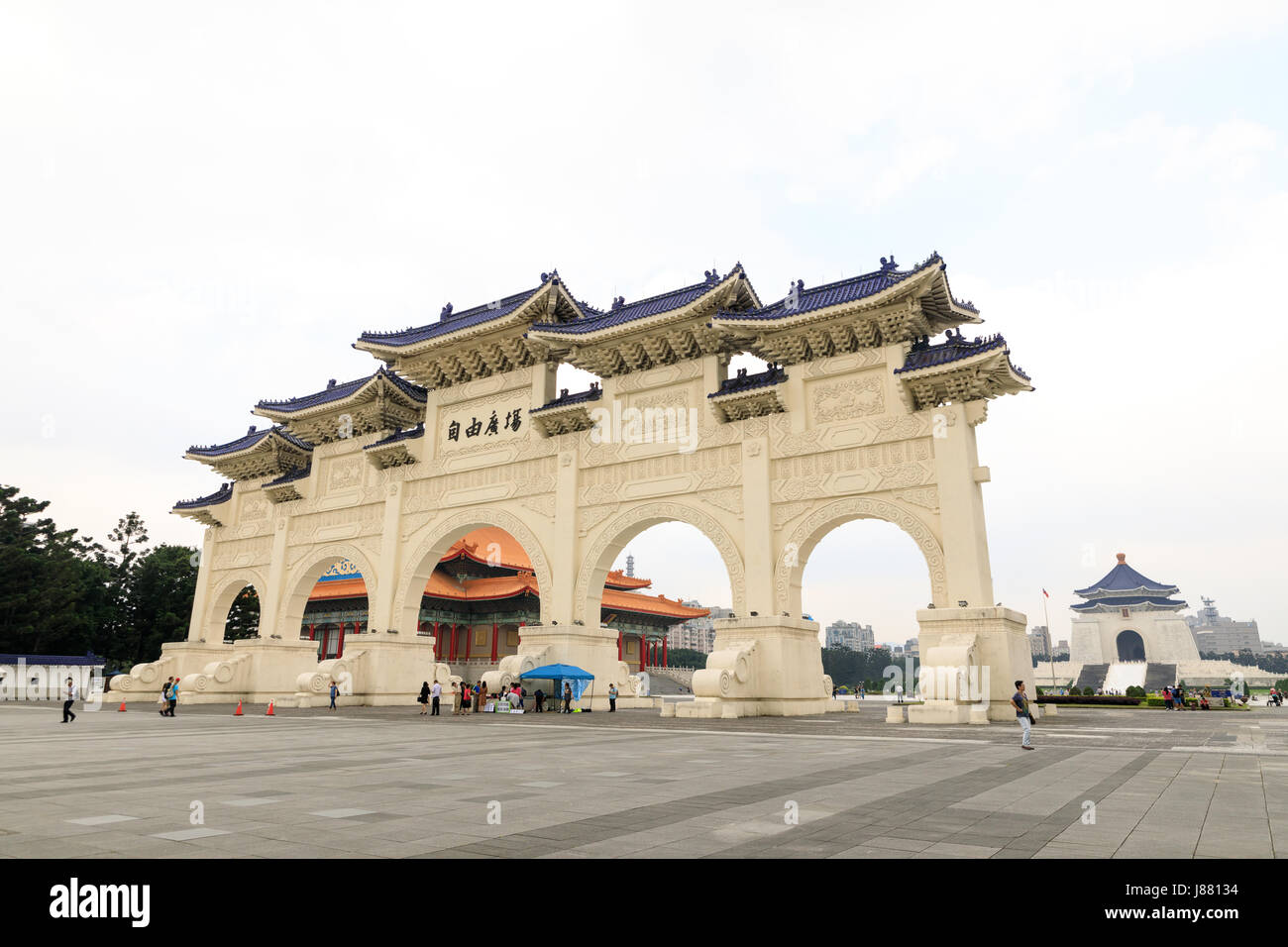 A famous monument, landmark and tourist attraction erected in memory of ...
