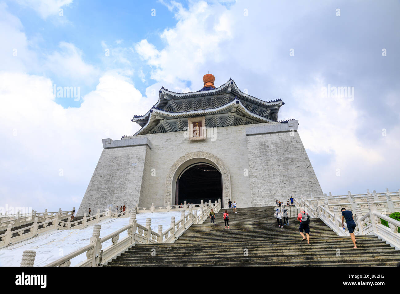A famous monument, landmark and tourist attraction erected in memory of ...