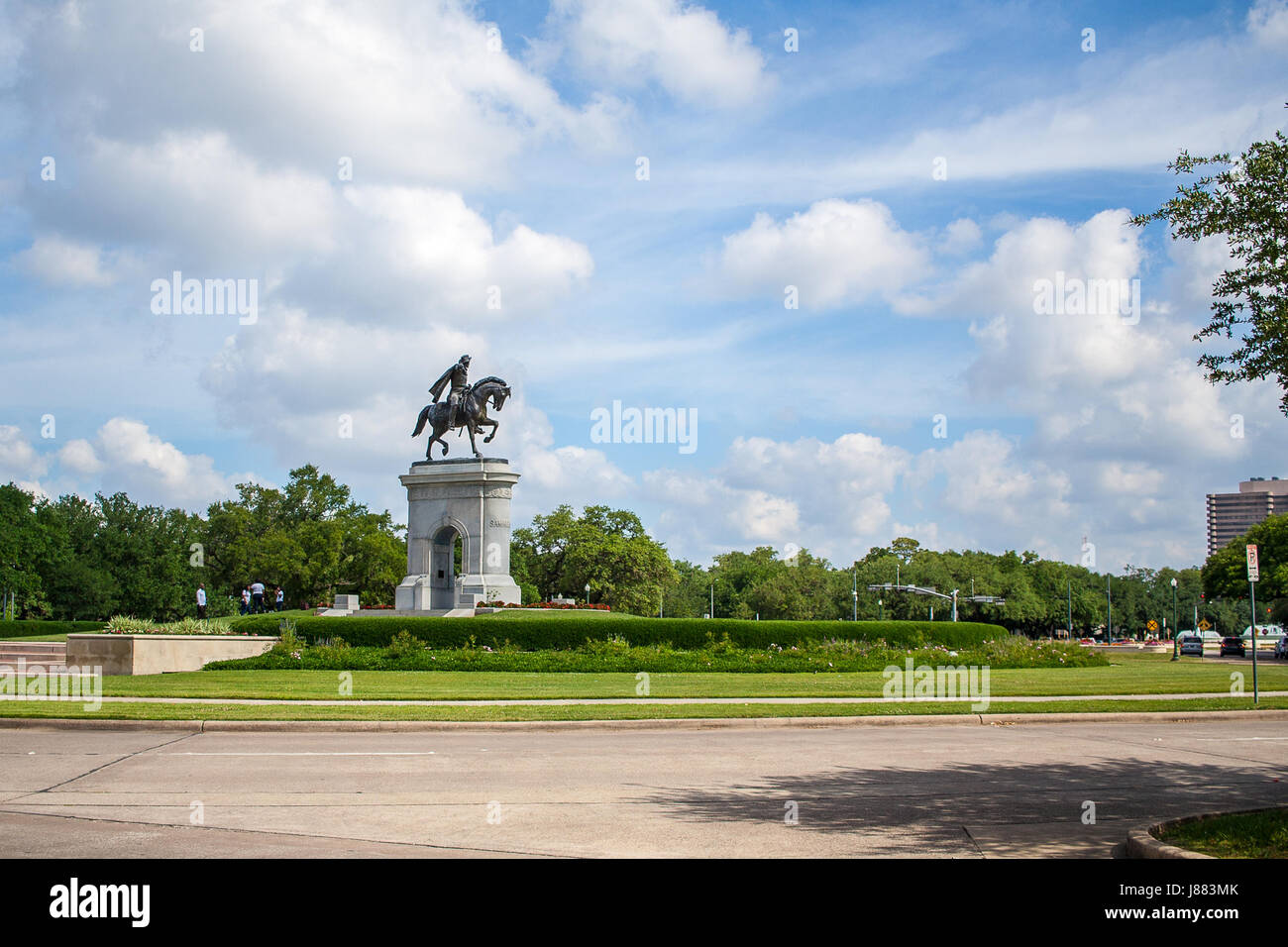 Sam houston statue hi-res stock photography and images - Alamy