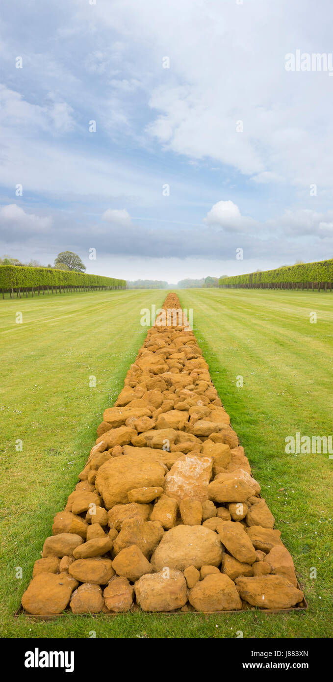 ,earth sky exhibition, Richard Long Stock Photo - Alamy