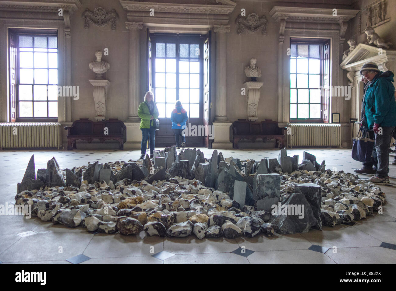 ,earth sky exhibition, Richard Long Stock Photo - Alamy