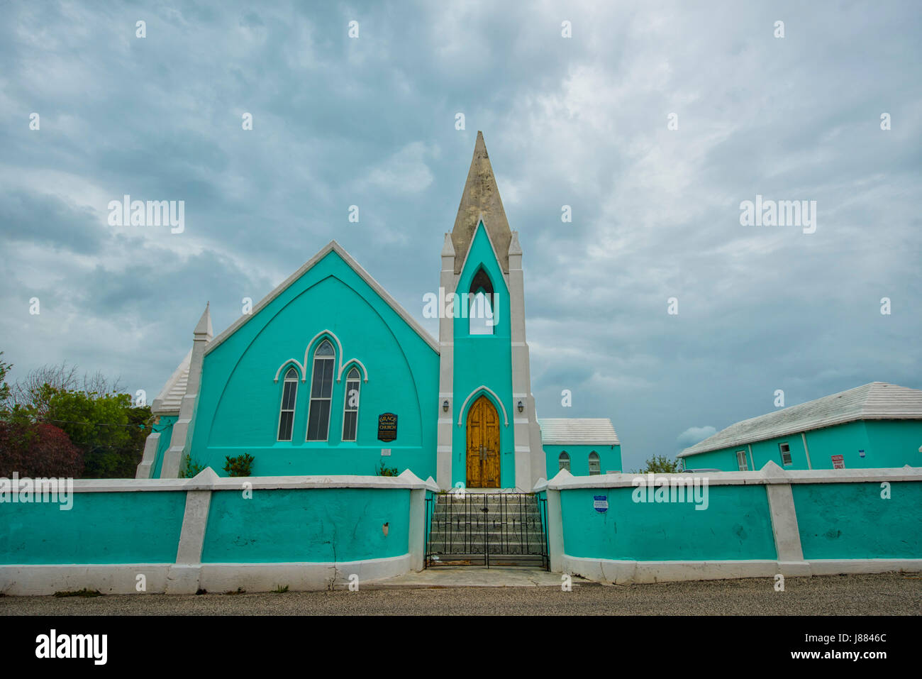 Grace Methodist Church, North Shore road, Hamilton, Bermuda. 26/5/2017 ...