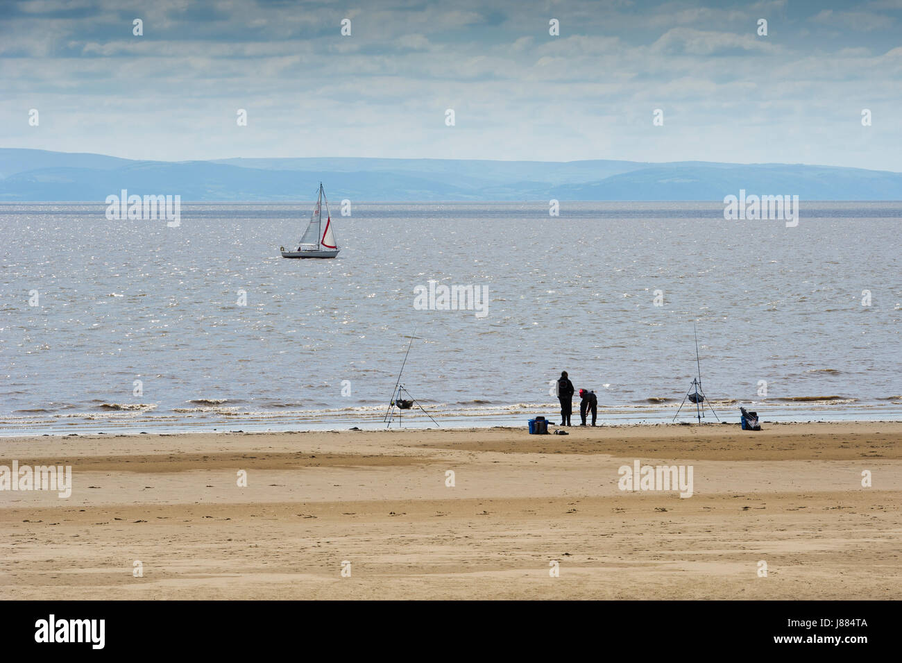 Brean beach hi-res stock photography and images - Alamy