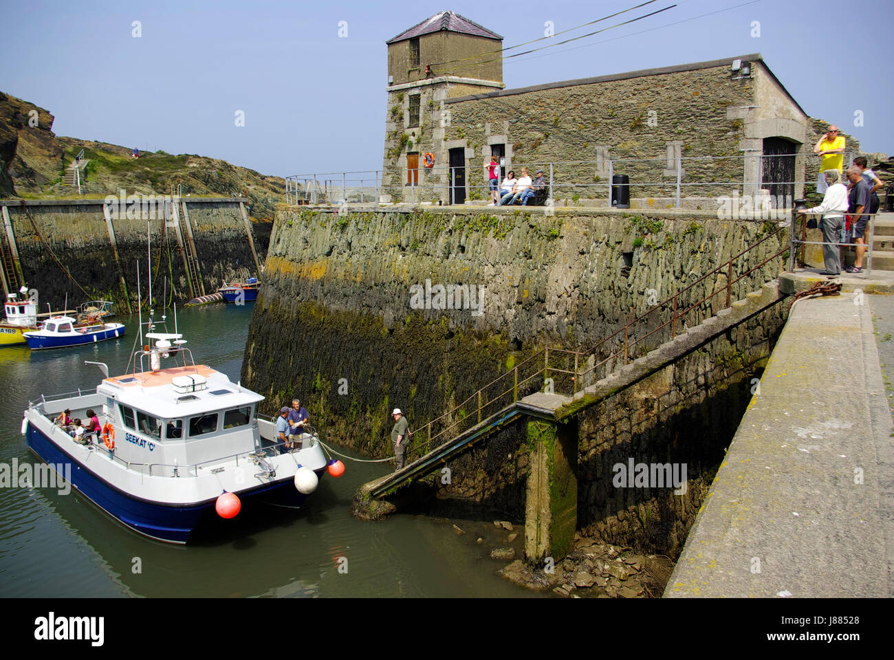 Amlwch Port, Anglesey, North Wales, United Kingdom Stock Photo - Alamy