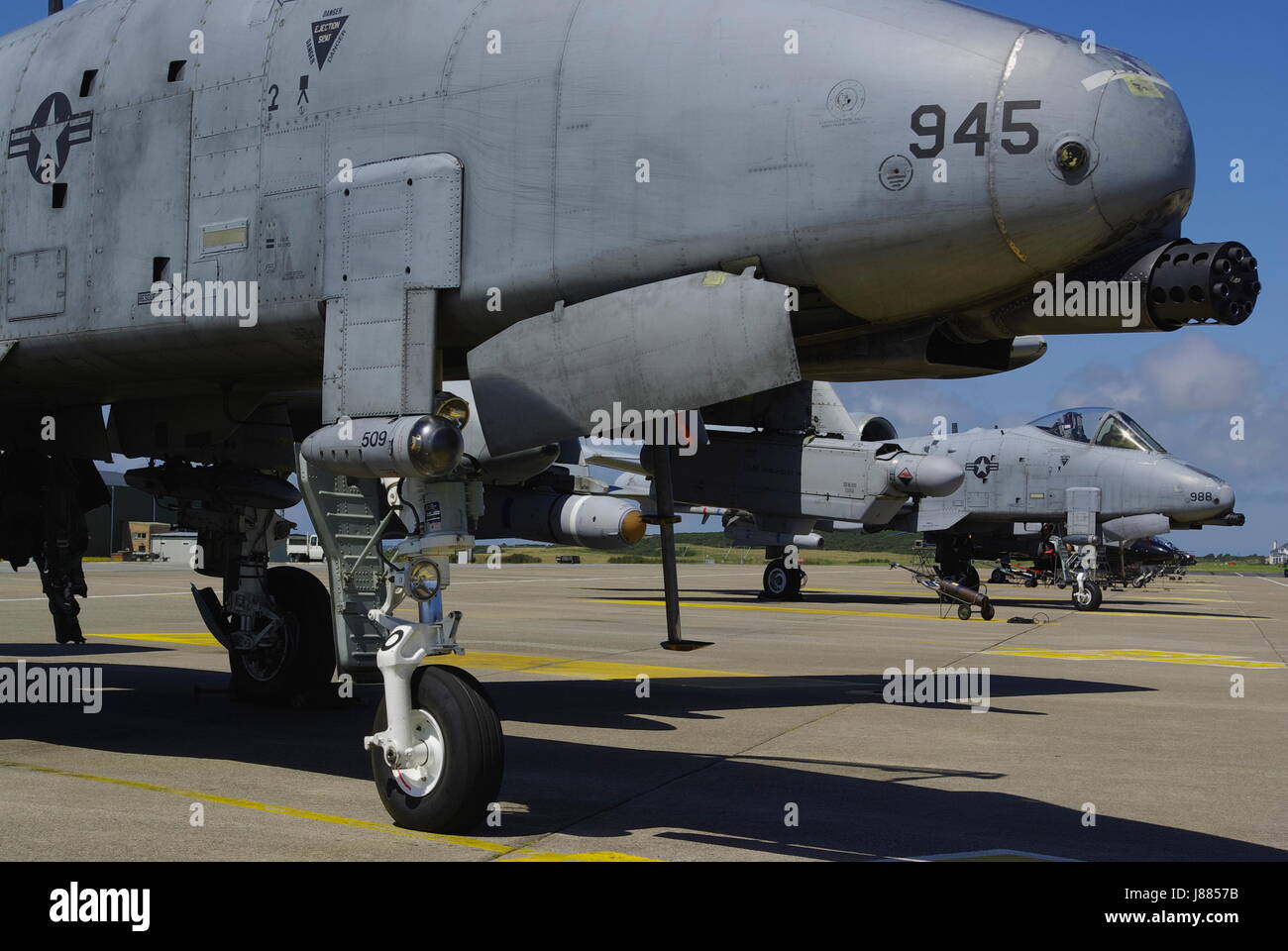 Fairchild A-10 Thunderbolt 2 Stock Photo - Alamy