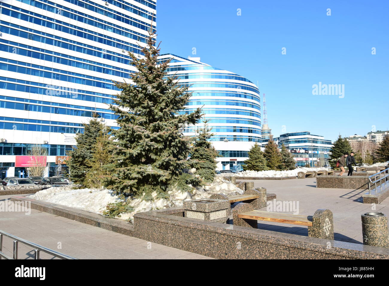 Modern buildings in Astana, Kazakhstan Stock Photo - Alamy