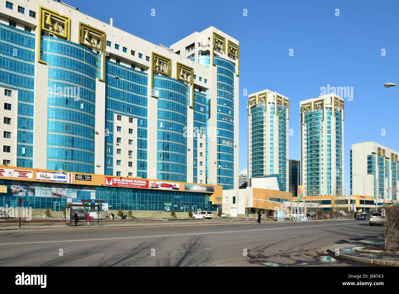 Modern buildings in Astana, Kazakhstan Stock Photo - Alamy