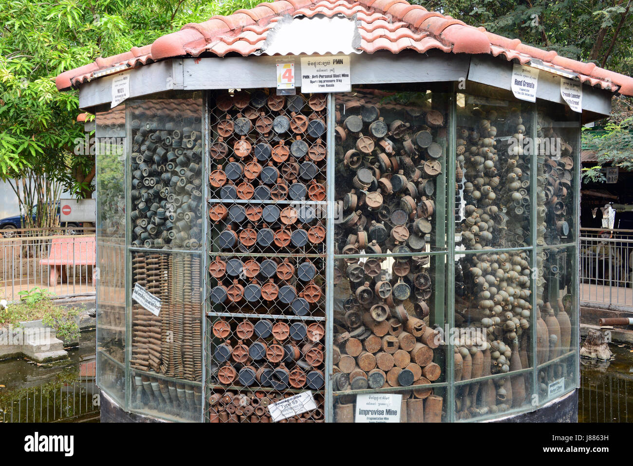 The Landmine Museum, Siem Reap province, Cambodia Stock Photo - Alamy