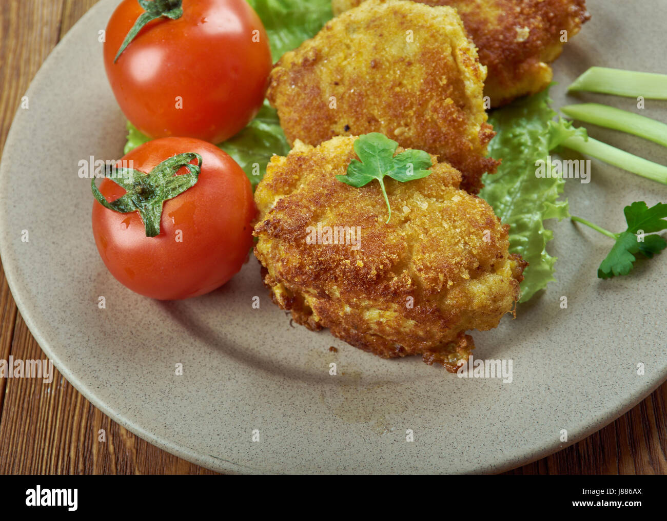 Danish Fish Balls - Fiske Frikadelle? close up Stock Photo - Alamy
