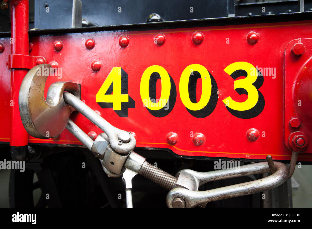 Steam Locomotive Great Western Railway 4-6-0 No 4003 "Lode Star ...